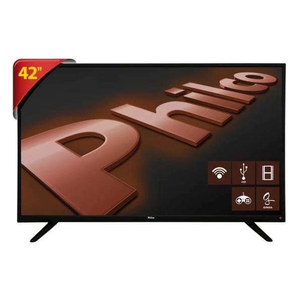 TV LED 42 Polegadas Philco Ph42F10Dsgwa Android - Full Hd, Receptor DTV ...