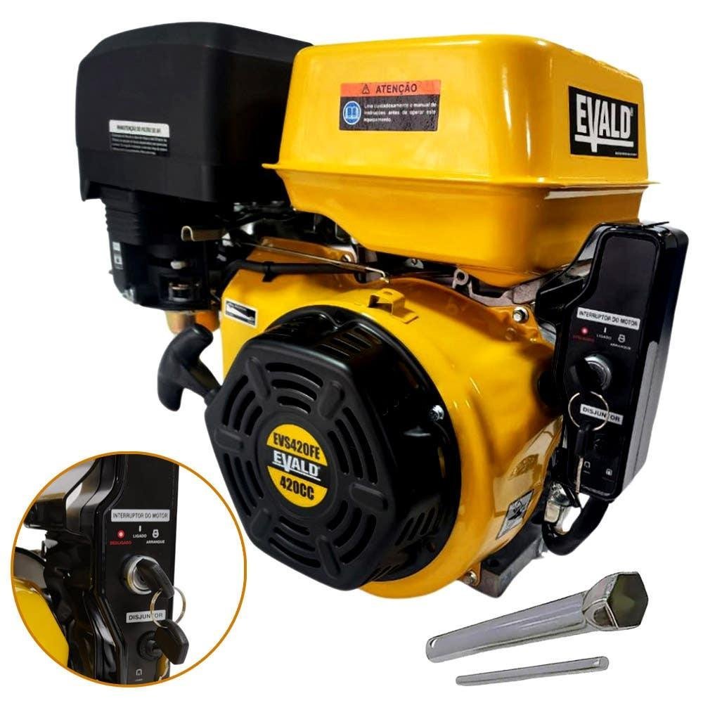 Motor À Gasolina 15 Hp 4 Tempos Multiuso Partida Elétrica Evs420fe Evald | MadeiraMadeira