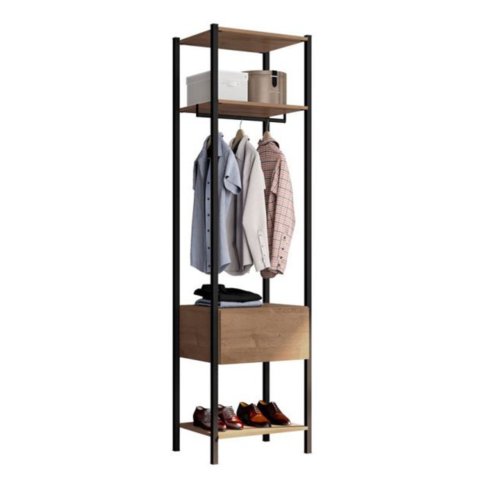 Guarda-Roupa Modular Oxford 540Abc Preto Demolição 11379 Artefamol ...