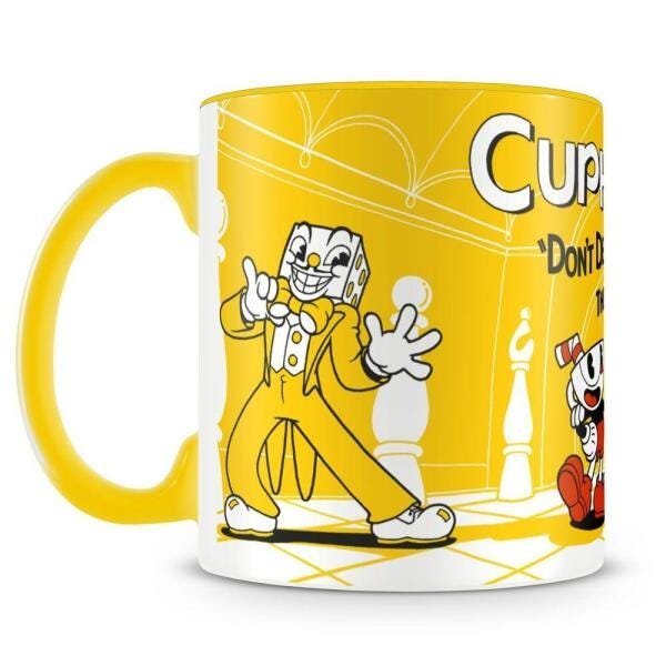 Caneca Personalizada Cuphead (Mod.2) | MadeiraMadeira