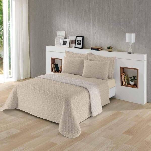 Jogo de Cama Queen Albert 4 Peças 150 Fios Algodão Lepper | MadeiraMadeira