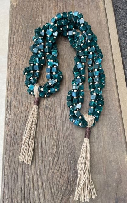 Colar de Mesa Grande Cor Verde | MadeiraMadeira