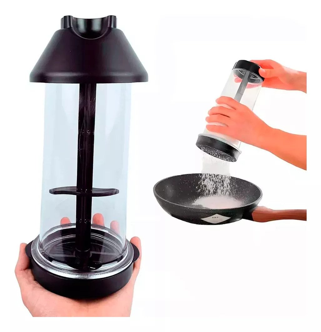 Super Tapioqueira Peneira Polvilhador Tapioca Armazena Beiju ...