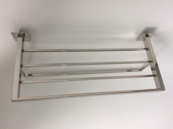 Toalheiro Inox Tipo Hotel com Haste Linha Brasil - 9000203 | MadeiraMadeira
