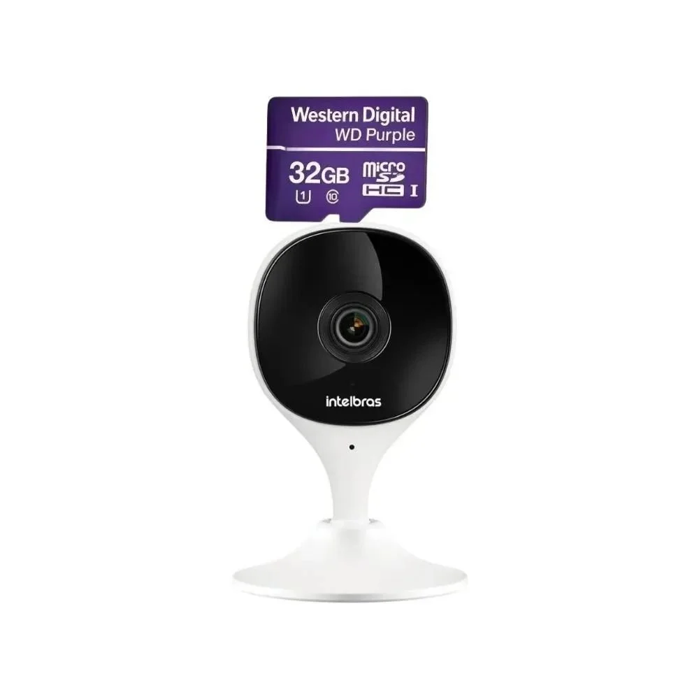 3 Câmeras Wi-fi Mibo Imx C Intelbras + Cartão 32gb WD Purple MIBO IMX C ...