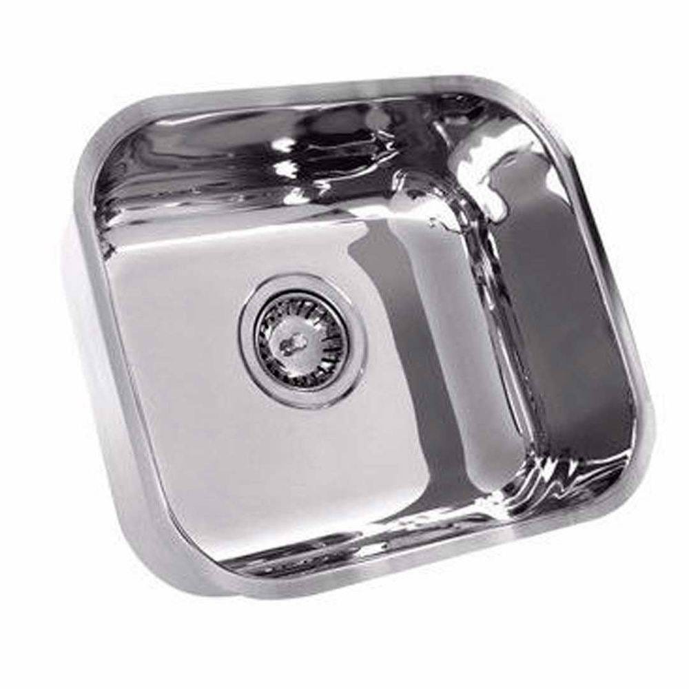 Cuba Retangular Standard 40x34x17cm Inox Polida Pianox | MadeiraMadeira