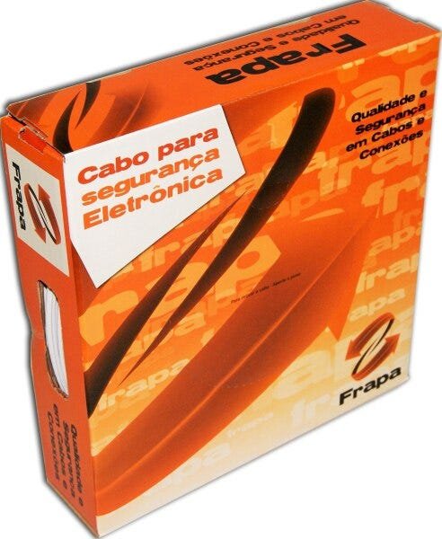 Fio Cabo Alarme Interfone Telefone 4 Vias 0,50mm com 100 metros Frapa ...