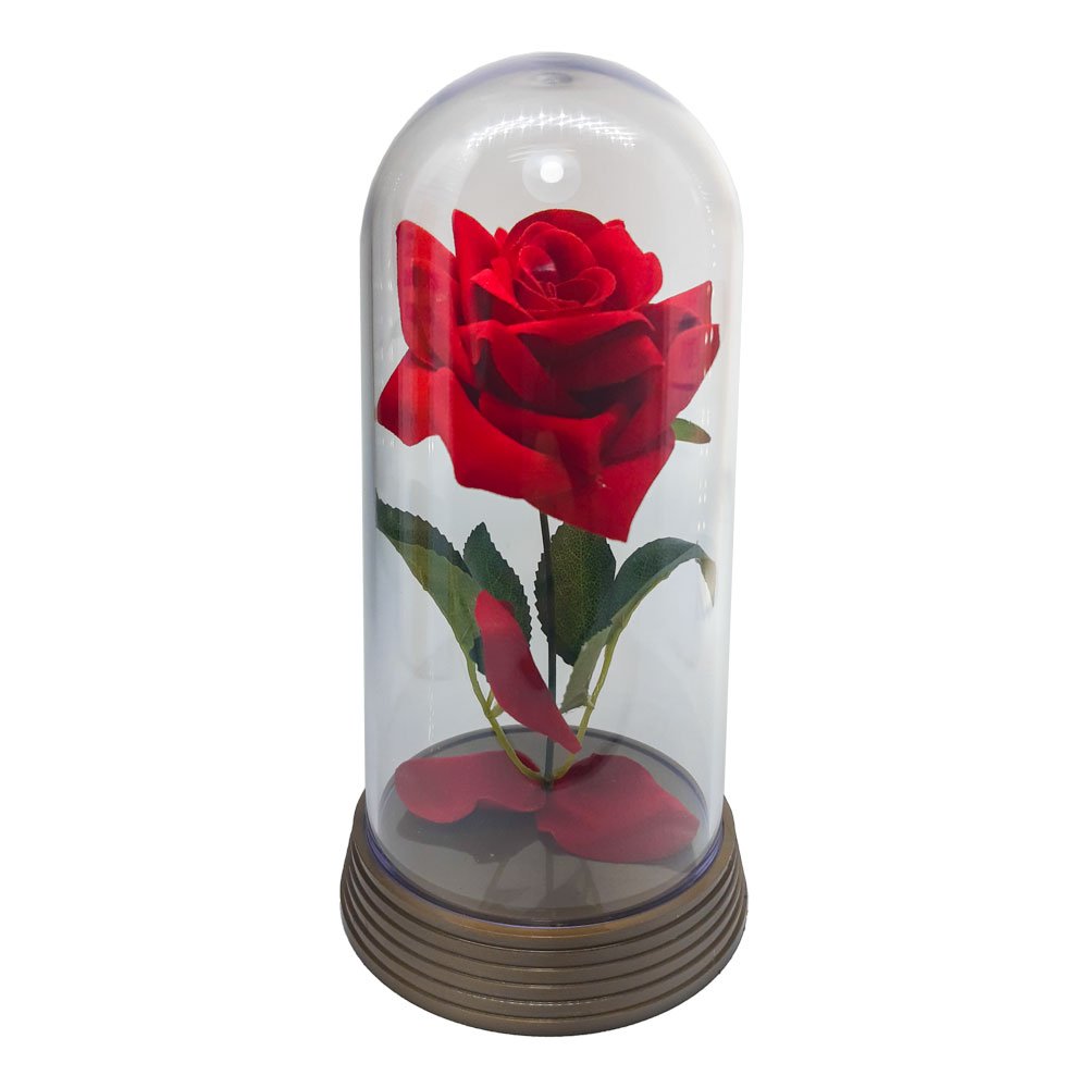 Redoma com Rosa Amarela , inspirada na A Rosa Encantada do filme a A ...