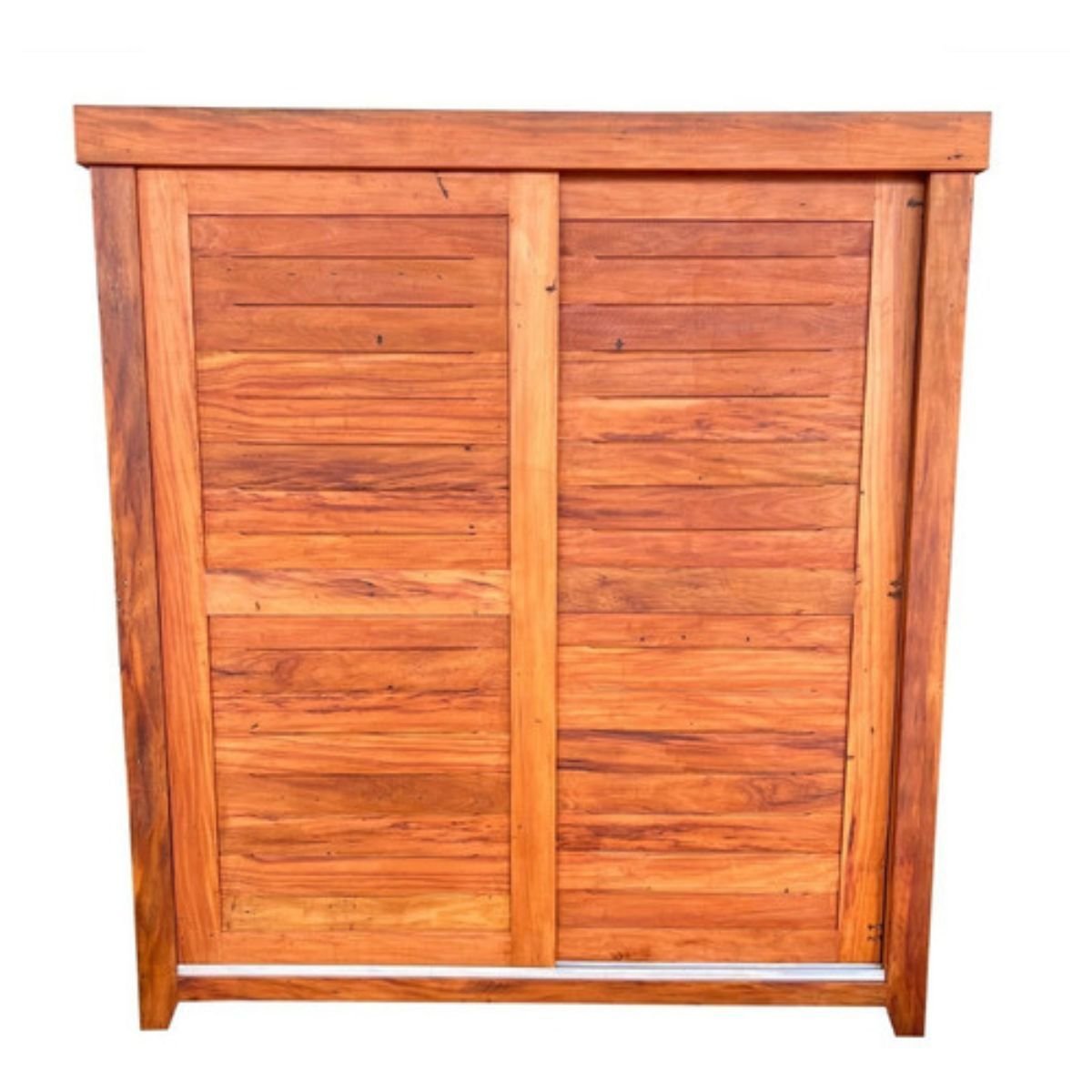 Guarda Roupa 2 Portas Peroba Madeira Demolição Peroba Rosa | MadeiraMadeira