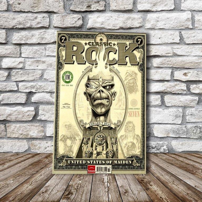 Placa Decorativa Rock Money | MadeiraMadeira