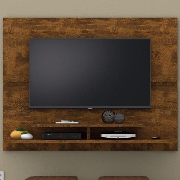 Painel para TV até 50 Polegadas Mônaco New Lukaliam Móveis | MadeiraMadeira