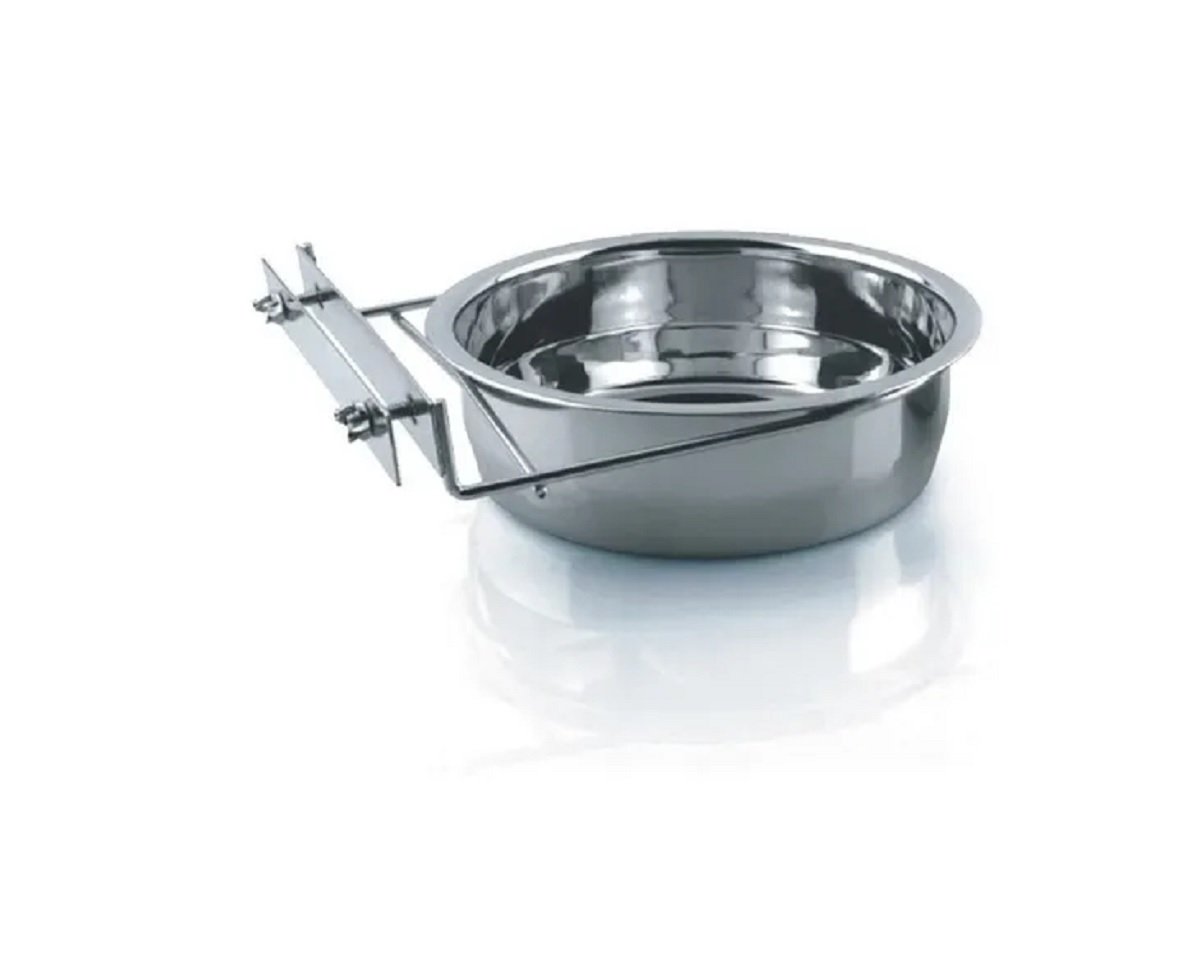 COMEDOURO INOX GRANDE PARA CAIXA DE TRANSPORTE 900ML | MadeiraMadeira