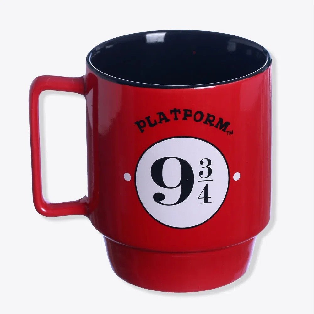 CANECA TINA 400ML 9 3/4 - HARRY POTTER | MadeiraMadeira
