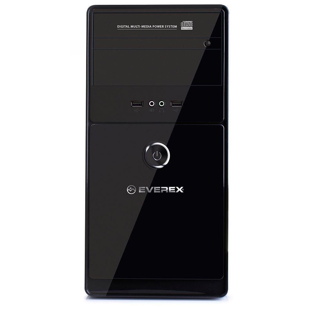 PC Desktop Everex Intel Dual Core 2GB 1TB HDMI Windows 10 Pro - Preto ...