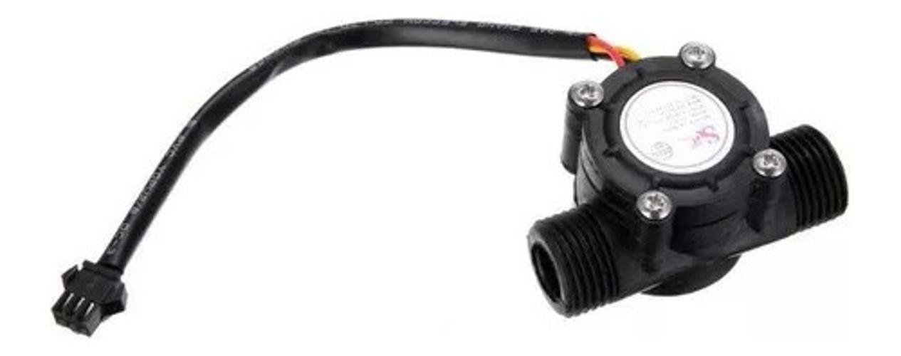 Sensor Hall Fluxo Vazão Água 1/2 - Arduino 30l/minuto | MadeiraMadeira