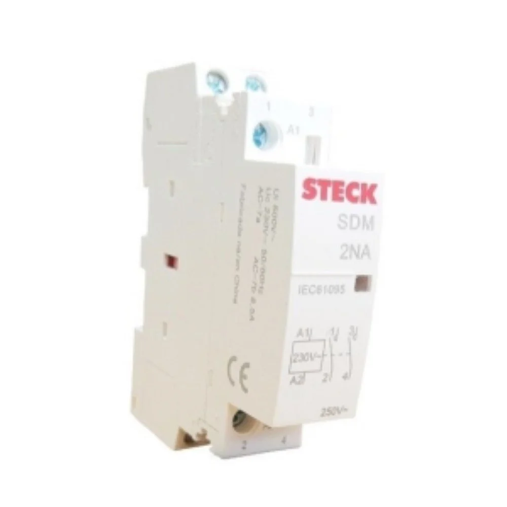 Cont Mod 2Na+0Nf 25A 230Vac 50/60Hz Bob230V | MadeiraMadeira