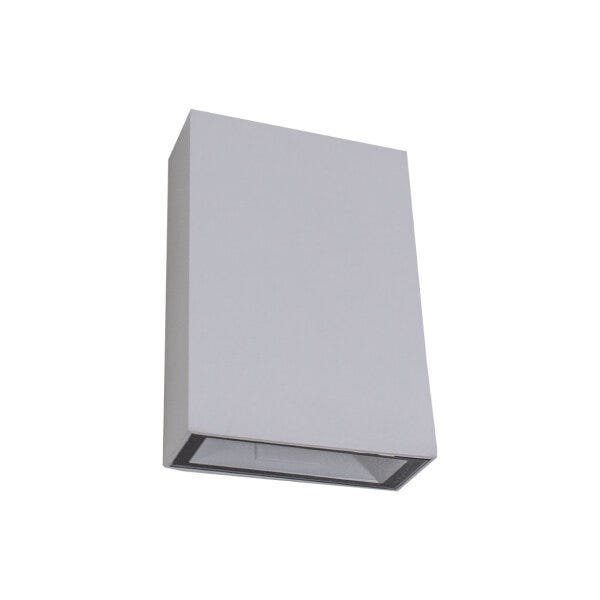 Arandela Blindada Efeito 2 Fachos Duplo Led 4w 3000k Branca St1238 | MadeiraMadeira