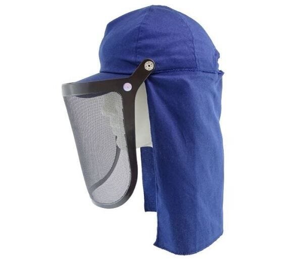 Boné árabe em Brim Azul com Tela de 8" | MadeiraMadeira