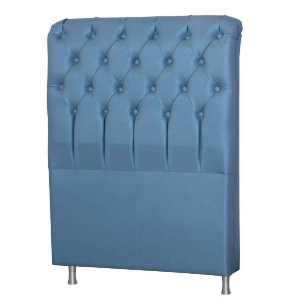 Cabeceira Casal Queen com Pés de Alumínio Domus 1,60 TCS-358 - Perfan ...