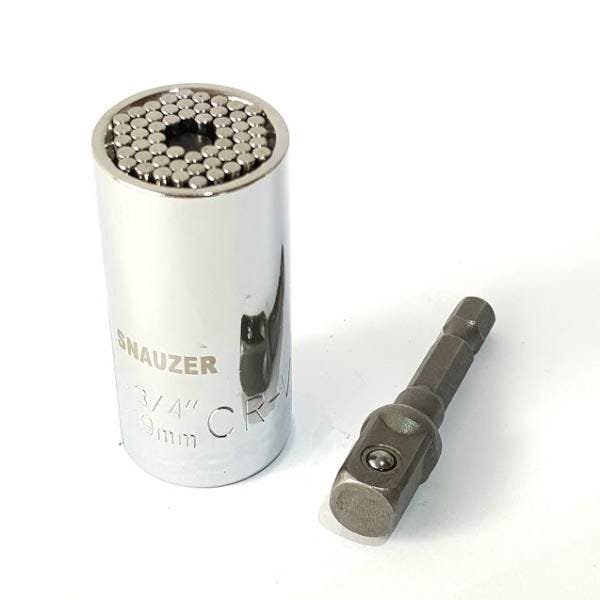 Soquete Universal Multidimensional 3/8" 7-19mm + Adaptador | MadeiraMadeira