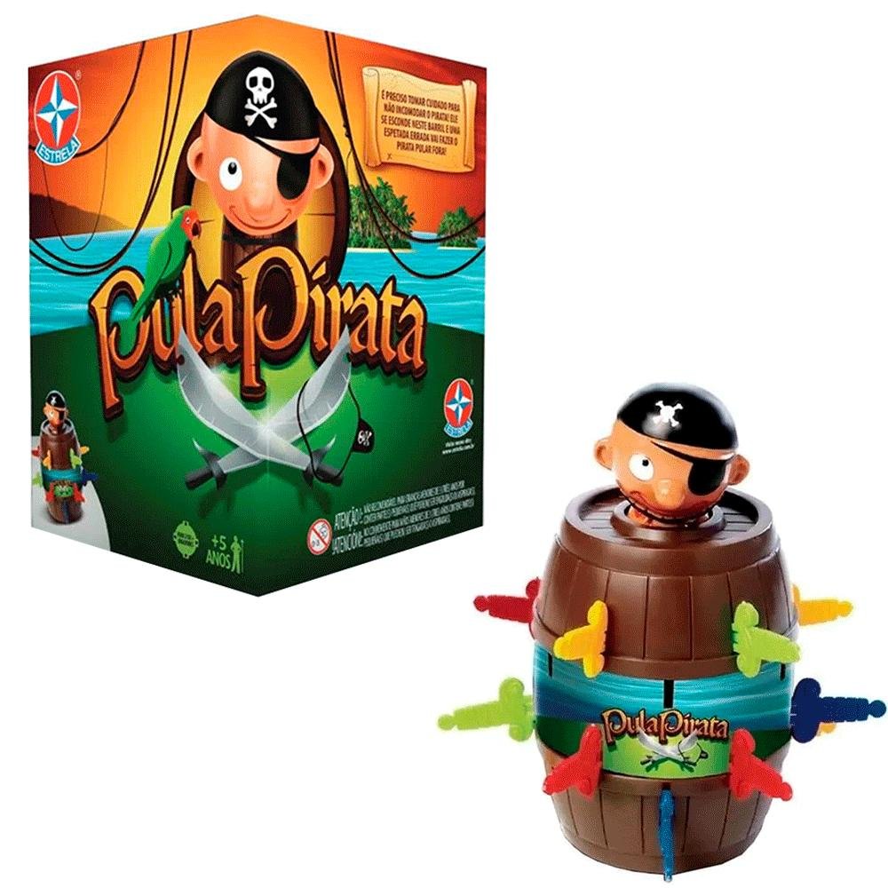 JOGO INFANTIL PULA PIRATA ESTRELA REF:1201607000027 5 ANOS+ - NDF ...