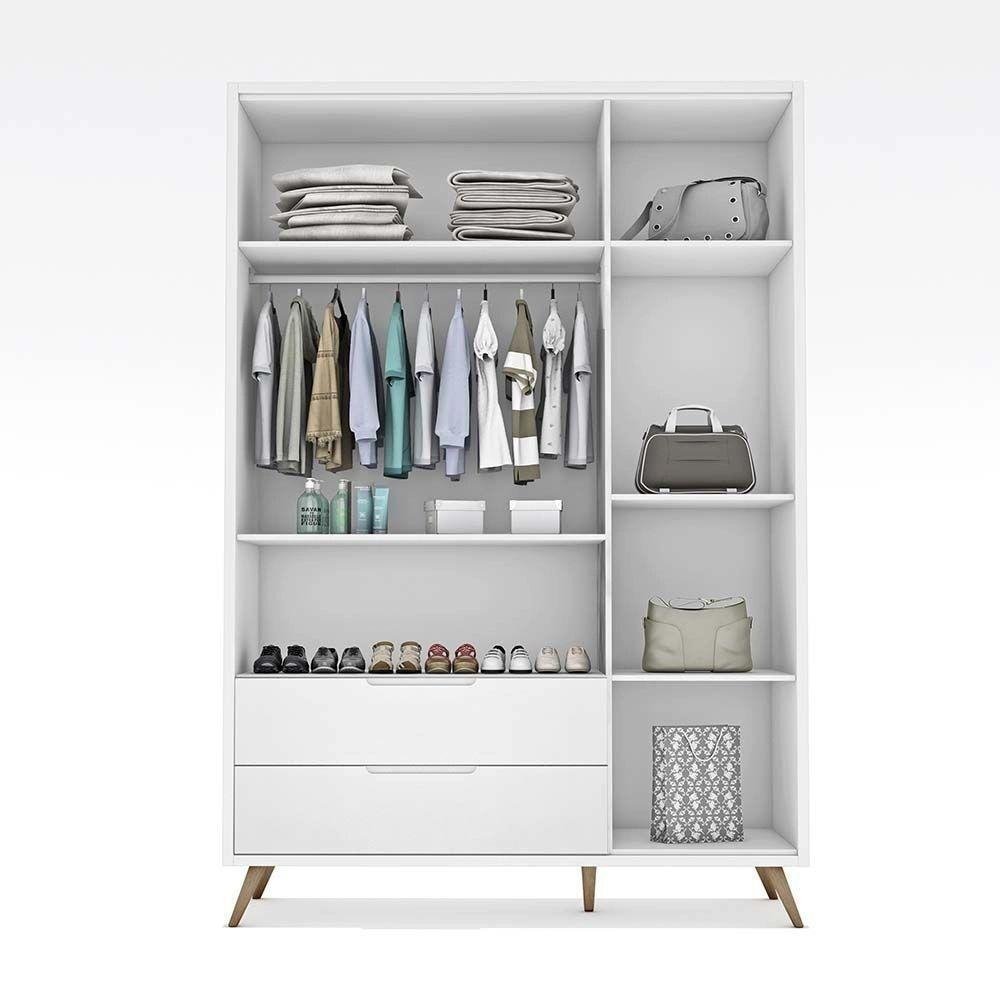 Guarda Roupa Infantil Roupeiro Para Criança branco | MadeiraMadeira
