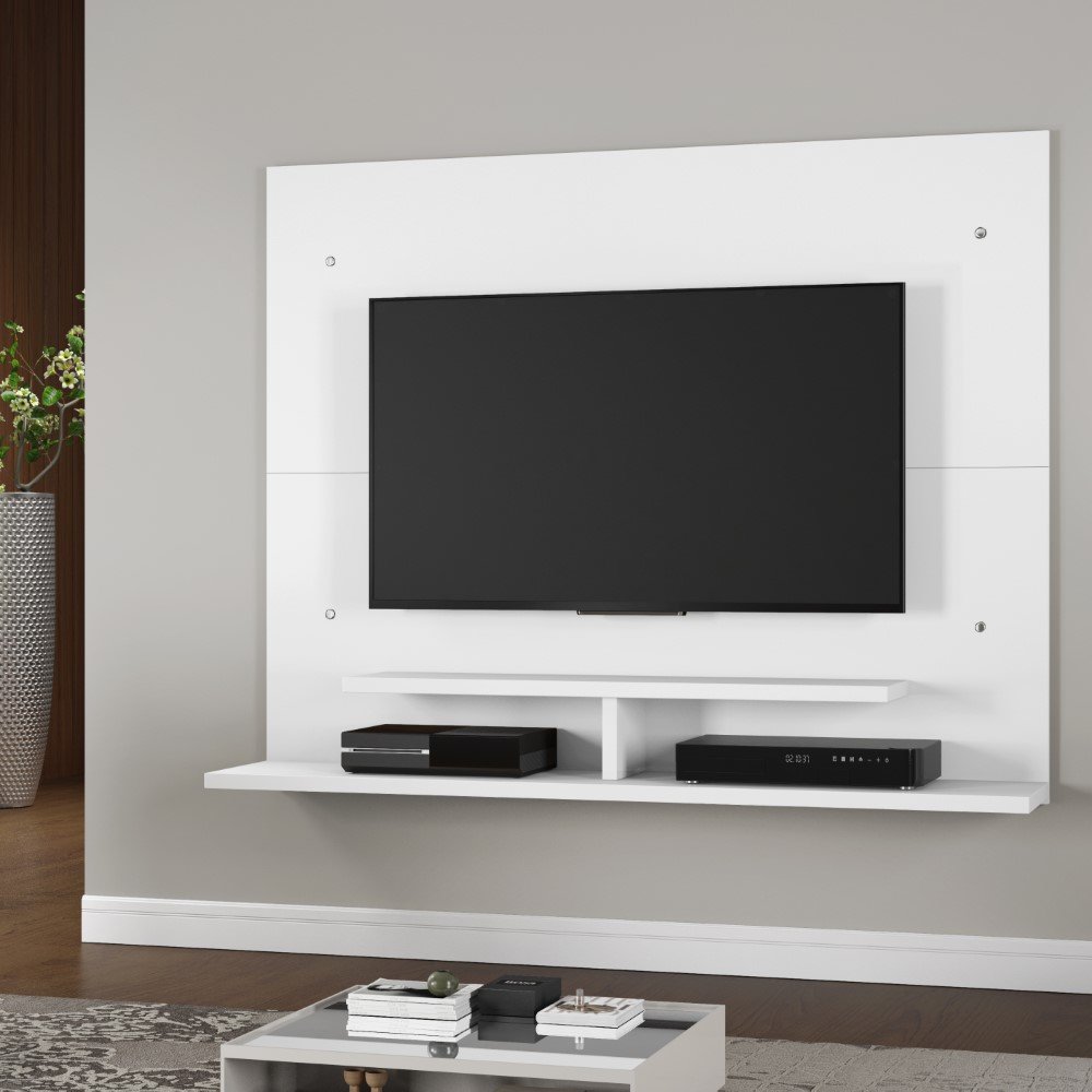 Painel Sion Com Prateleira 02 Nichos Para TVs De Até 56 Polegadas JCM ...