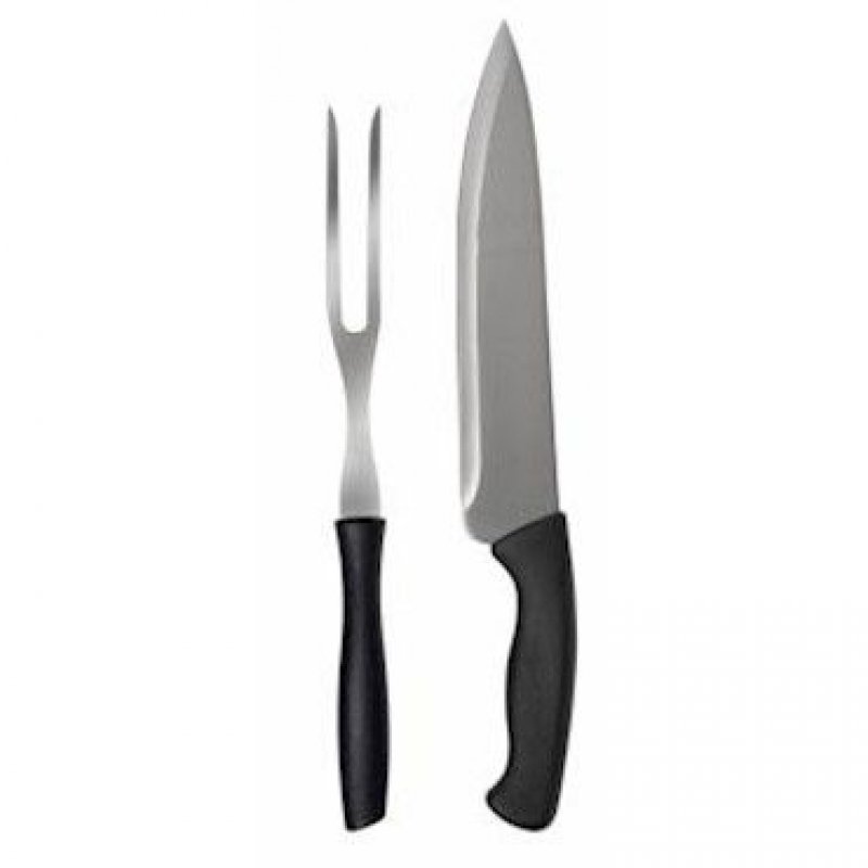 Conjunto garfo e faca em inox | MadeiraMadeira