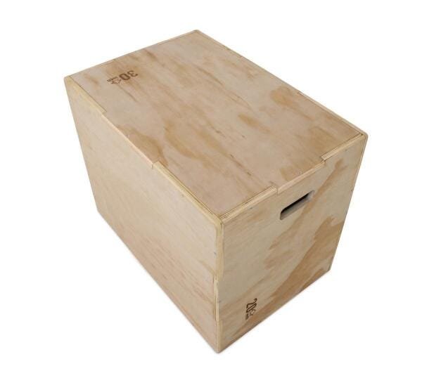 caixa de salto madeira Crossfit Treino Funcional Wct Fitness 70001 ...