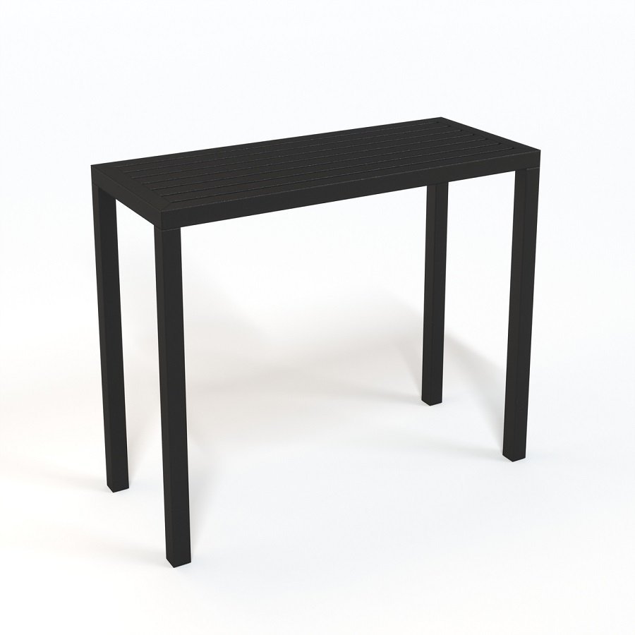Mesa Bistrô Aparador Alumínio Bar Área Externa 160cm | MadeiraMadeira
