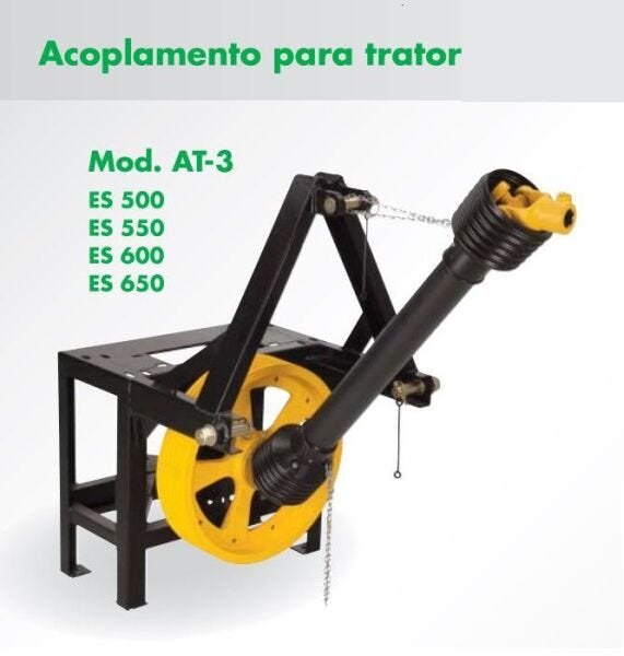 Picadeira Ensiladeira com Acoplamento para Trator Trapp Es 500T | MadeiraMadeira