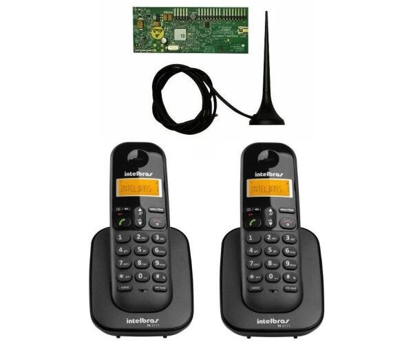 Placa Dect com 2 Ramal TS 3111 para Conecta Mais Intelbras | MadeiraMadeira