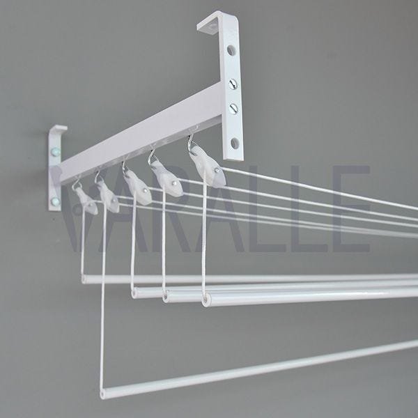 Varal de 7 Varetas Individuais - 1,20 Metro - Varal 5 Varetas ...