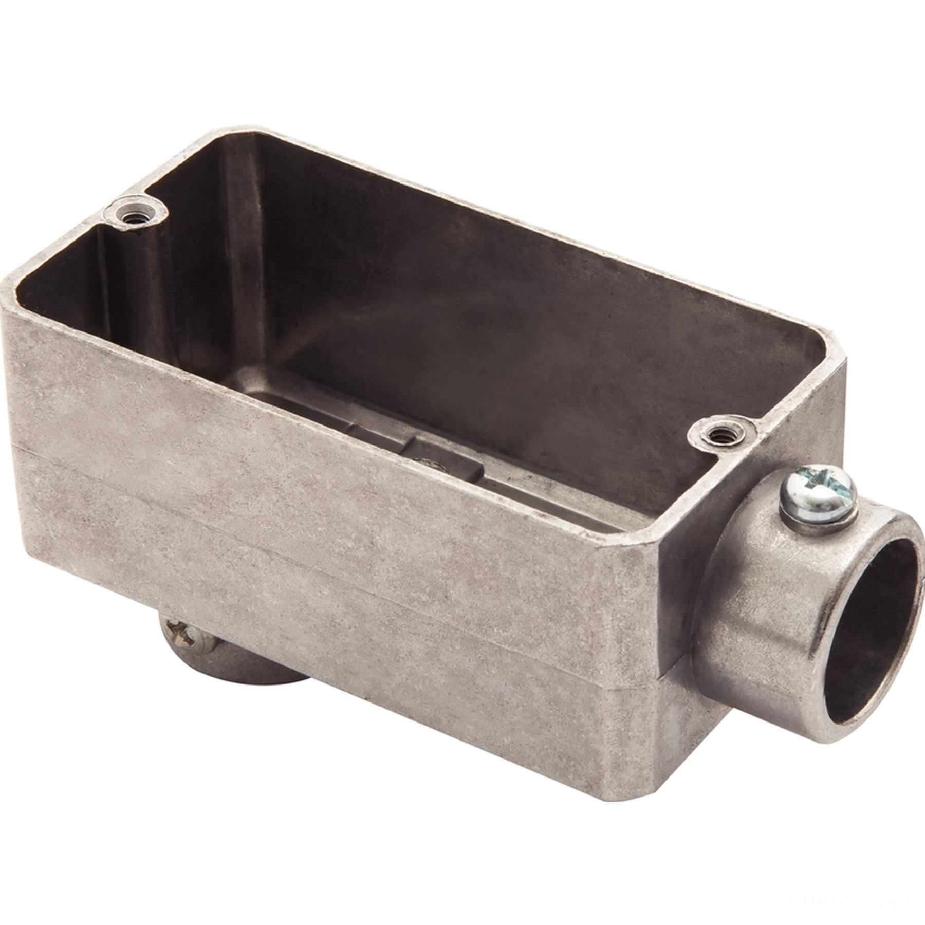 Condulete fixo 1/2" tipo "LB" - sem tampa / sem rosca / sem pintura ...