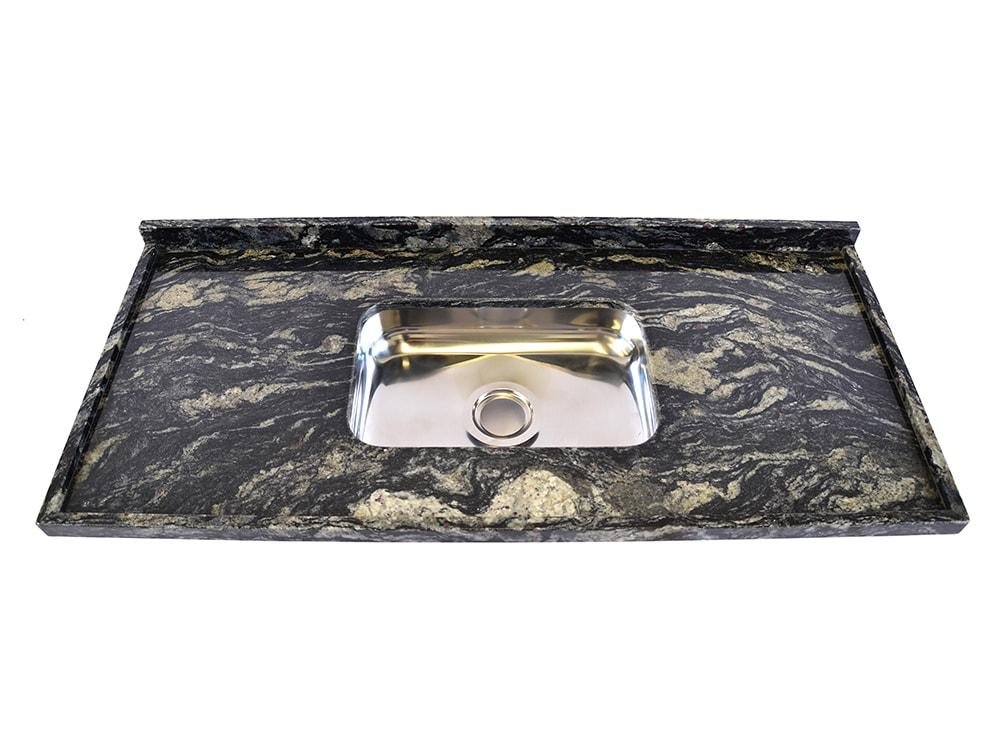 Pia de Granito para Cozinha Levorato Indiano – 150x55cm – Granito ...