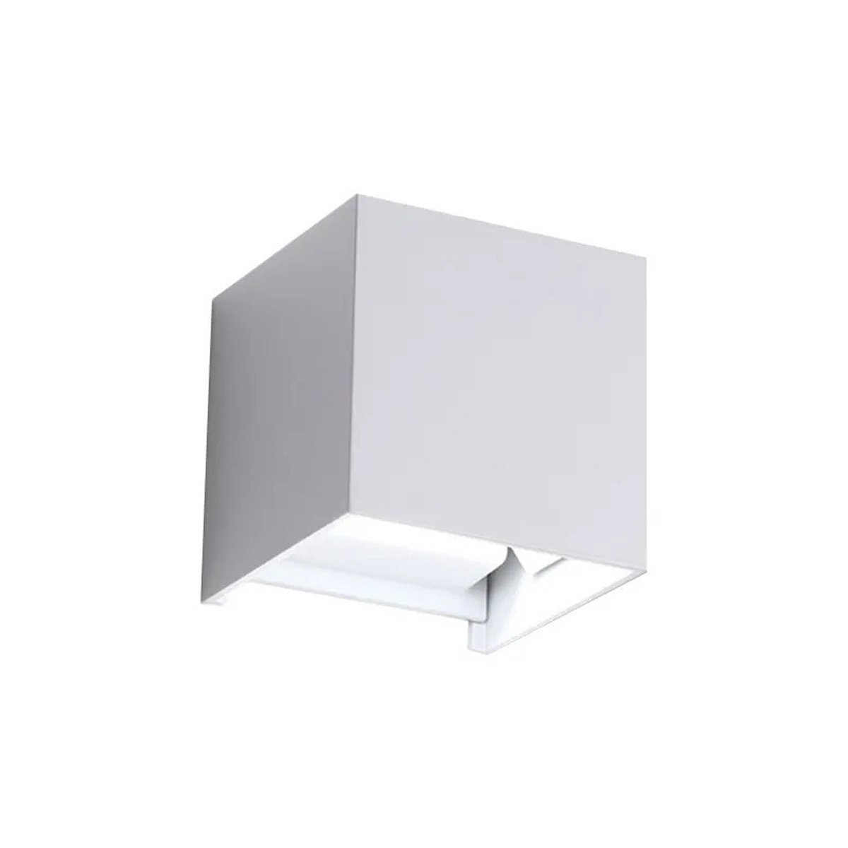Luminaria Arandela Led Facho Duplo 3w 3000k Branco Externo | MadeiraMadeira