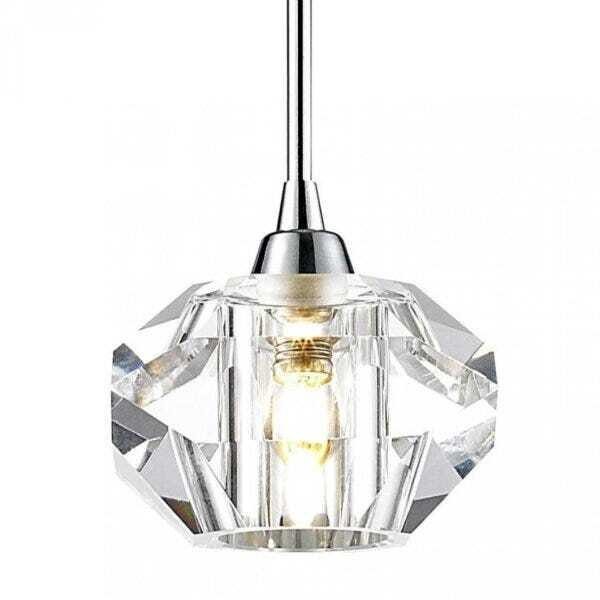 Pendente Cristal Lapidado PE012/1.12CL Isadora Design | MadeiraMadeira