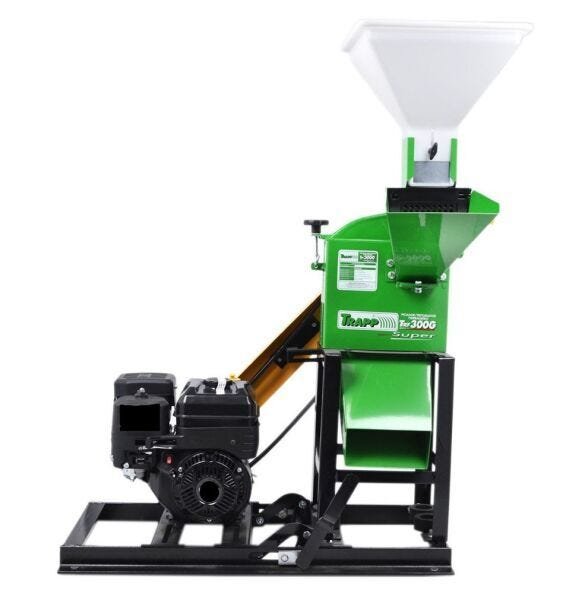 Triturador Forrageiro Trapp TRF-300G Super com motor estacionário 6,5Hp | MadeiraMadeira