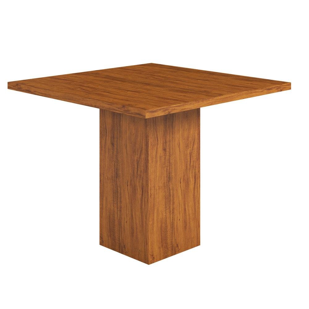 Mesa Londres Imbuia Viero Com 4 Cadeiras Napoli Mascavo | MadeiraMadeira Mesa Londres Imbuia Viero Com 4 Cadeiras Napoli Mascavo | MadeiraMadeira