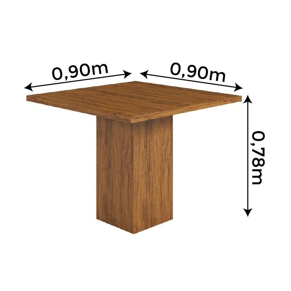 Mesa Londres Imbuia Viero Com 4 Cadeiras Napoli Mascavo | MadeiraMadeira Mesa Londres Imbuia Viero Com 4 Cadeiras Napoli Mascavo | MadeiraMadeira