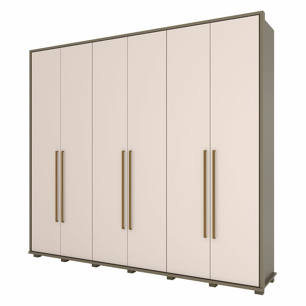 Guarda-Roupa Roupeiro Henn Atalaia 6 Portas e 6 Gavetas D218 ...