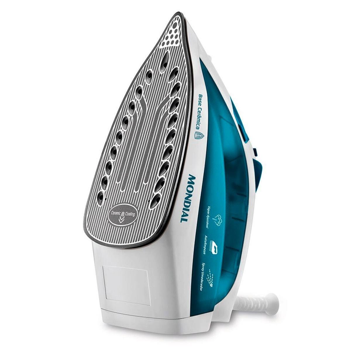 Passador De Roupas Elétrico A Vapor 127V 1200W Mondial | MadeiraMadeira