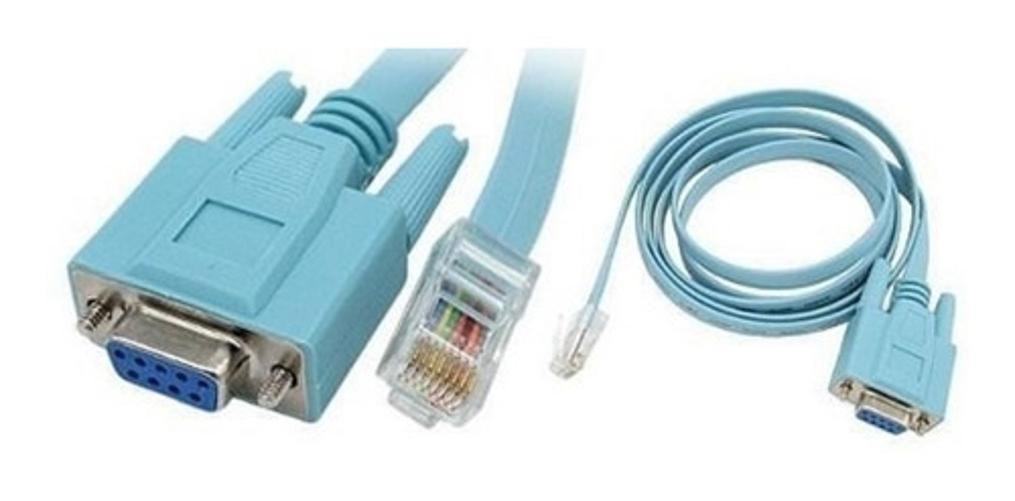 Kit Cabo Console Db9 X Rj45 + Cabo Serial Rs232 Db9 X Usb | MadeiraMadeira