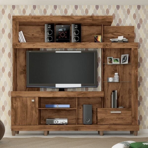 Estante Home para TV até 52 Polegadas Sensação Sense Caemmun ...