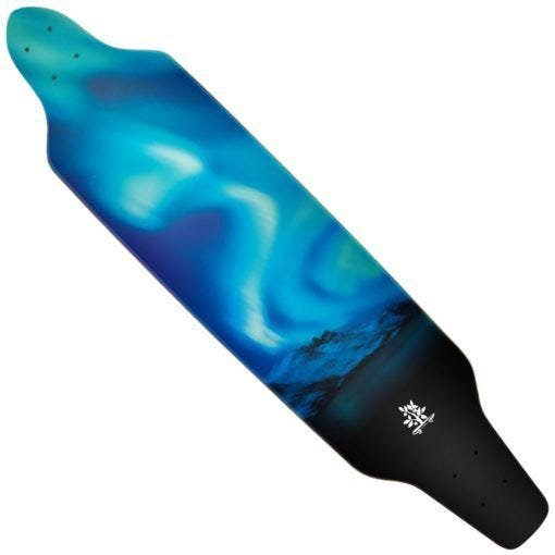 Shape Longboard Assimetrico Skate Wood Light - Blue Boreau | MadeiraMadeira