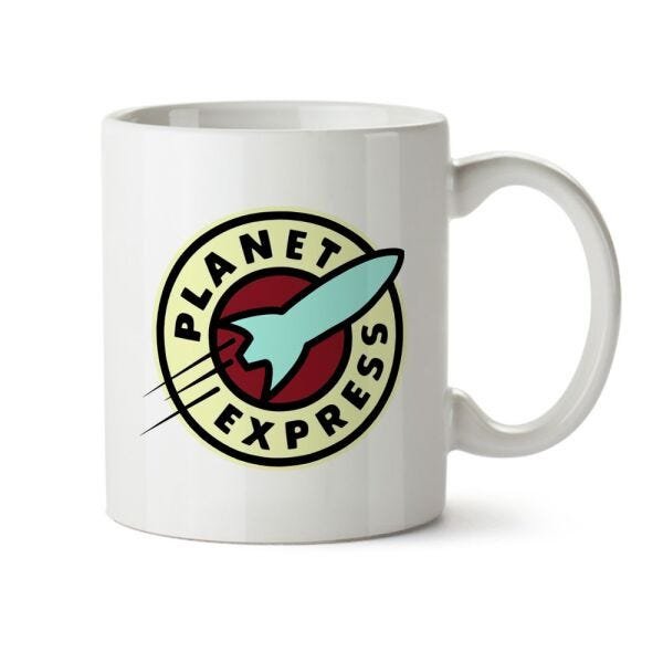 CANECA FUTURAMA FRY 100 CUPS OF COFFEE | MadeiraMadeira
