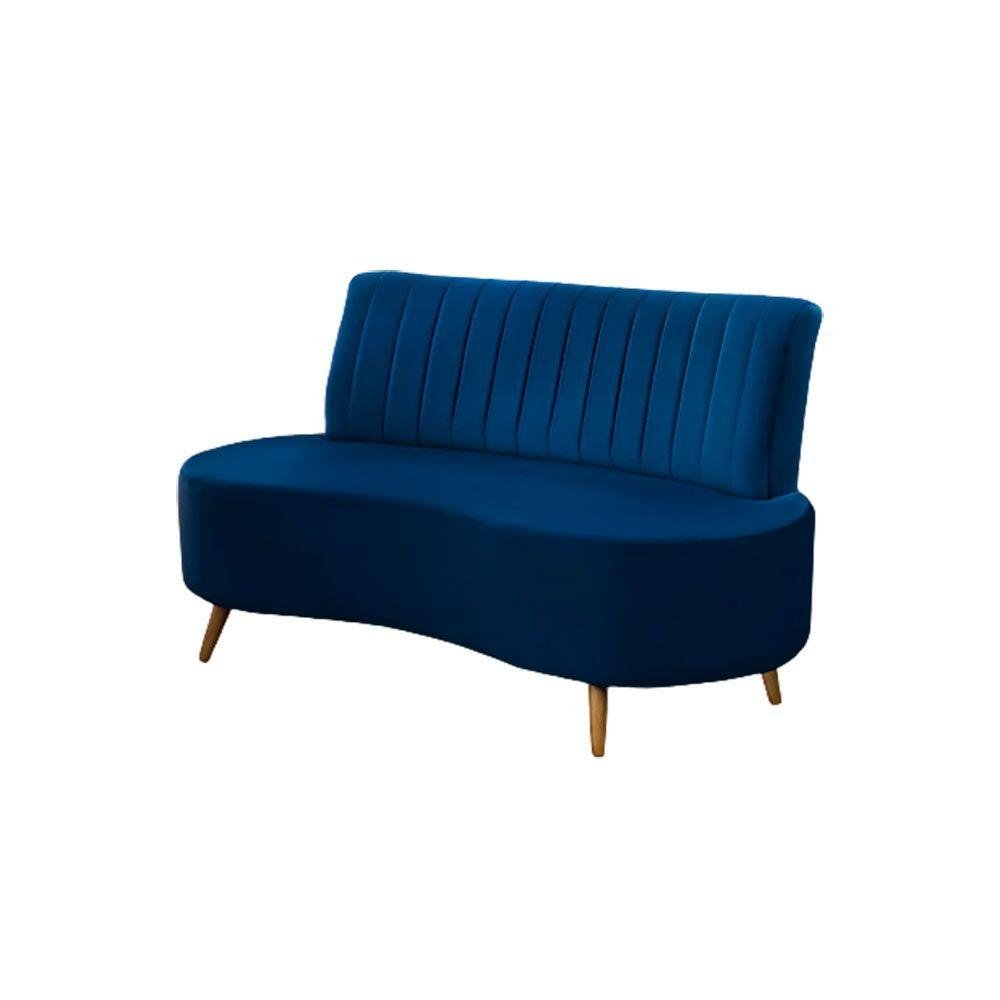 Sofá Qatar 135cm - Azul Petróleo | MadeiraMadeira