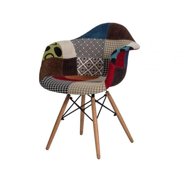 Poltrona Patchwork Charles Eames - AJE010 | MadeiraMadeira