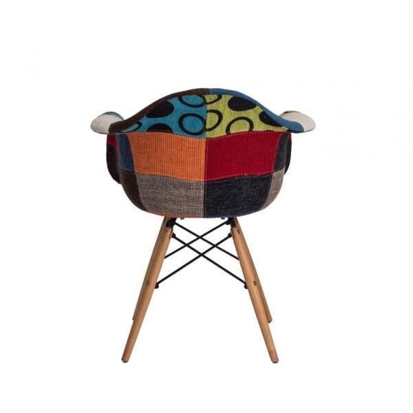Poltrona Patchwork Charles Eames - AJE010 | MadeiraMadeira