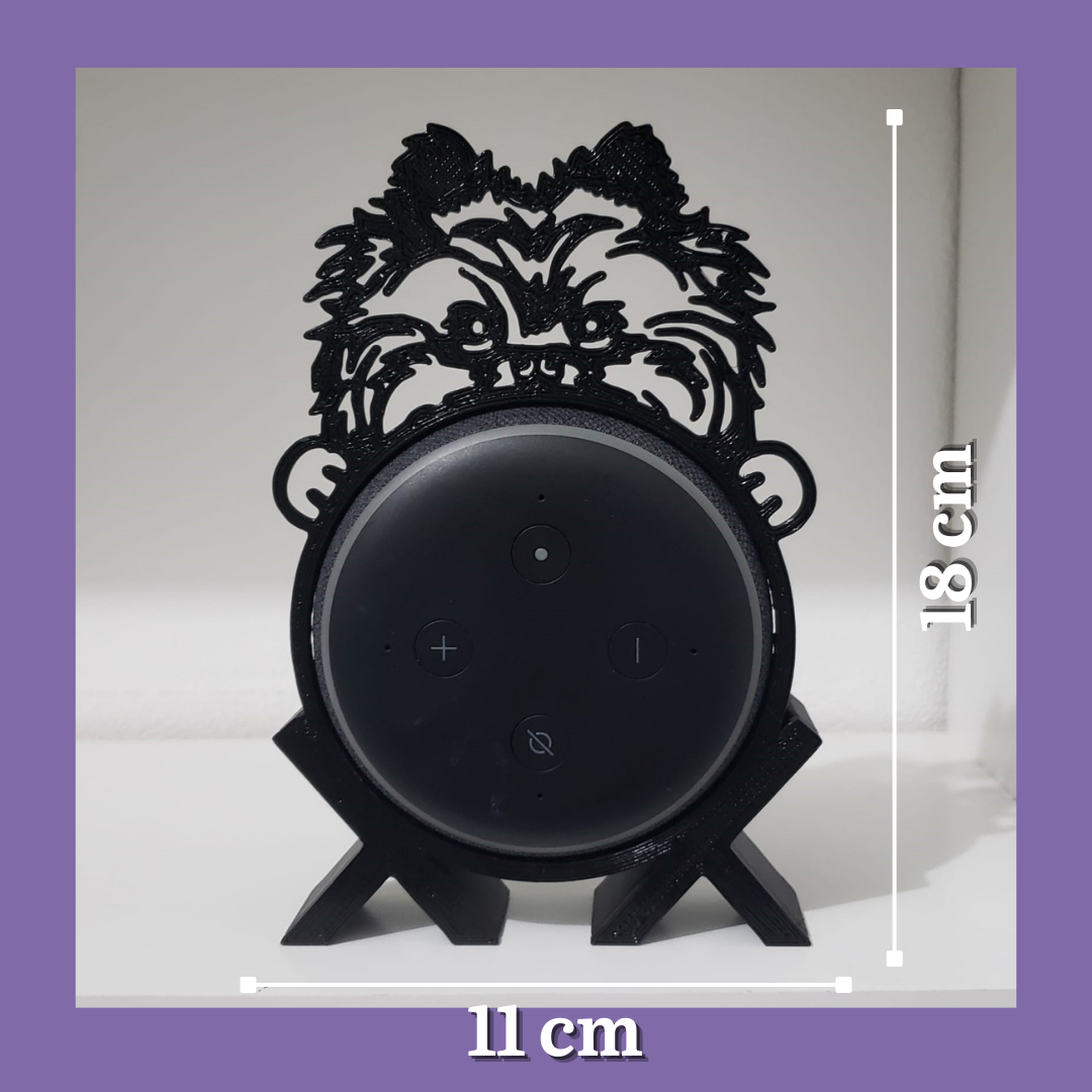 Suporte de Alexa para Echo Dot 3 "spitz Alemão" | MadeiraMadeira